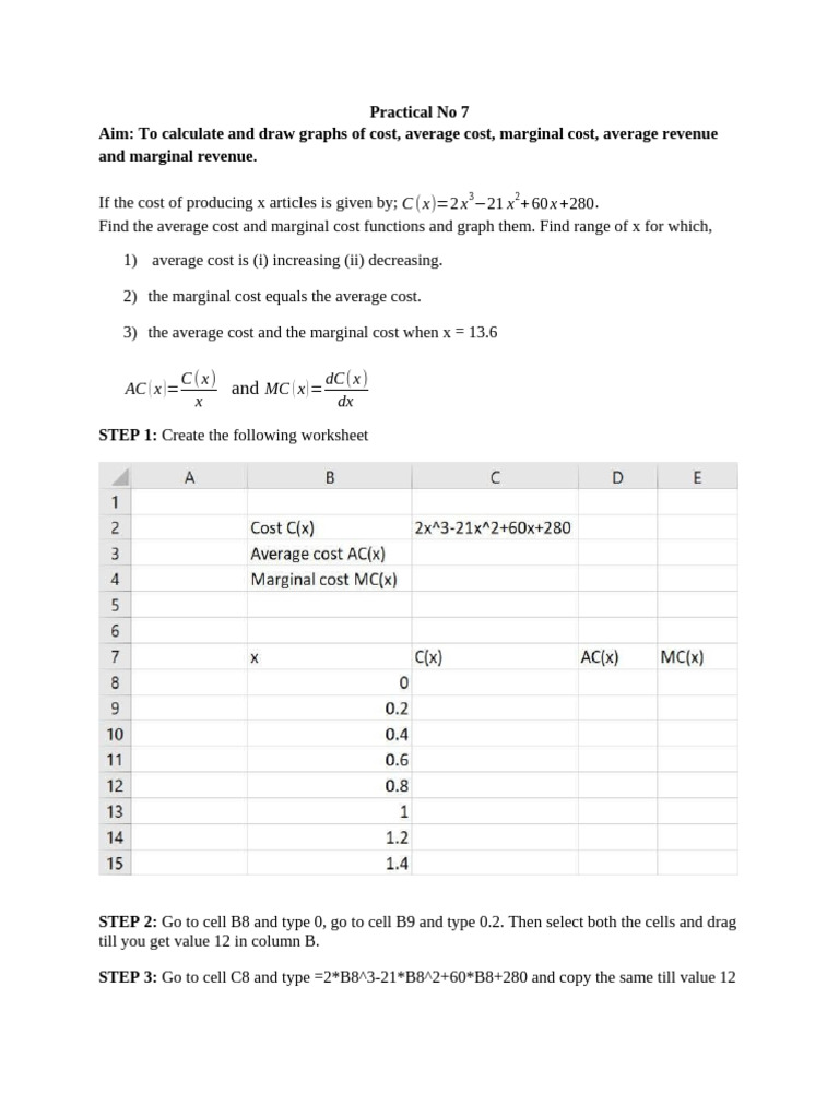 Derivatives Practical No 7 | PDF