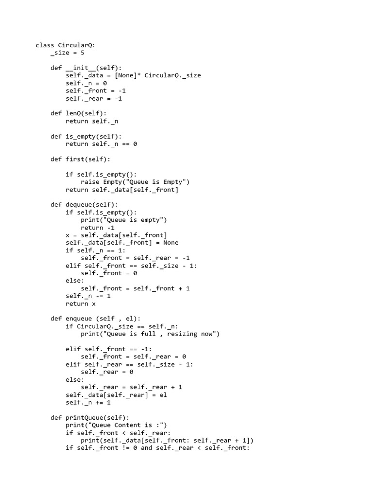 1067 (2) | PDF | Queue (Abstract Data Type) | C++
