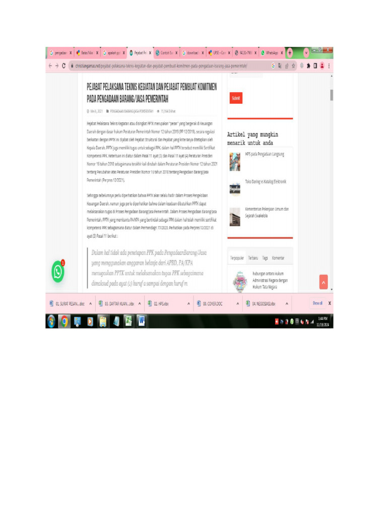 PPTK boleh jd PPK | PDF