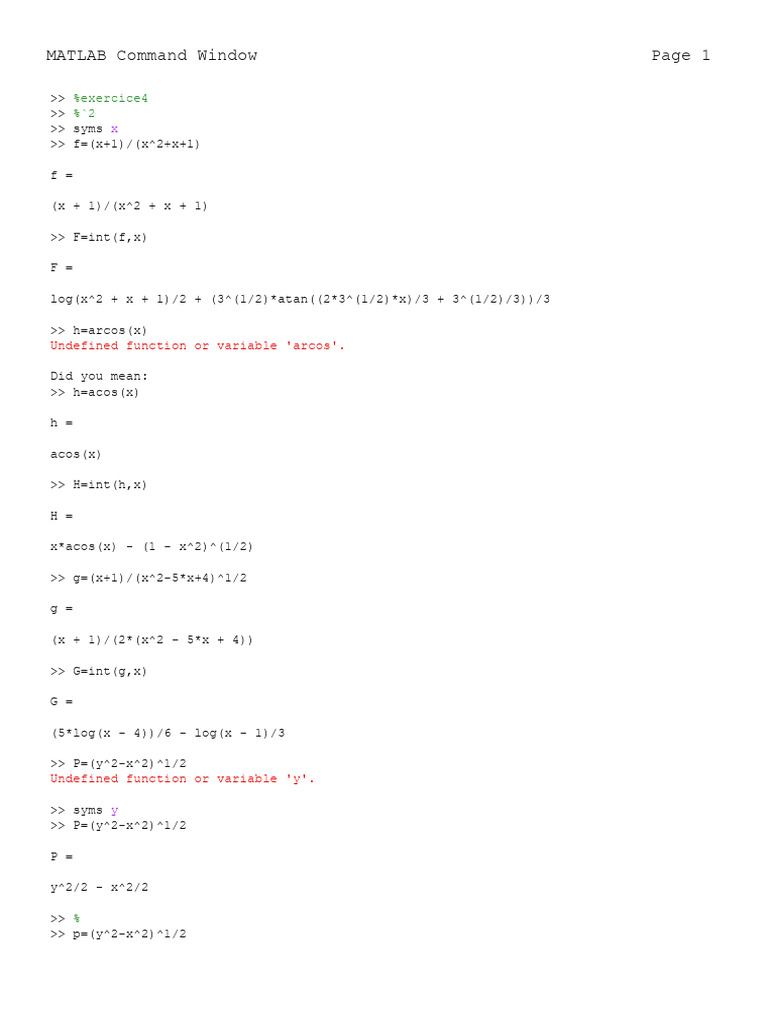 exercice 3 et 4 | PDF | Exponential Function | Computer Programming