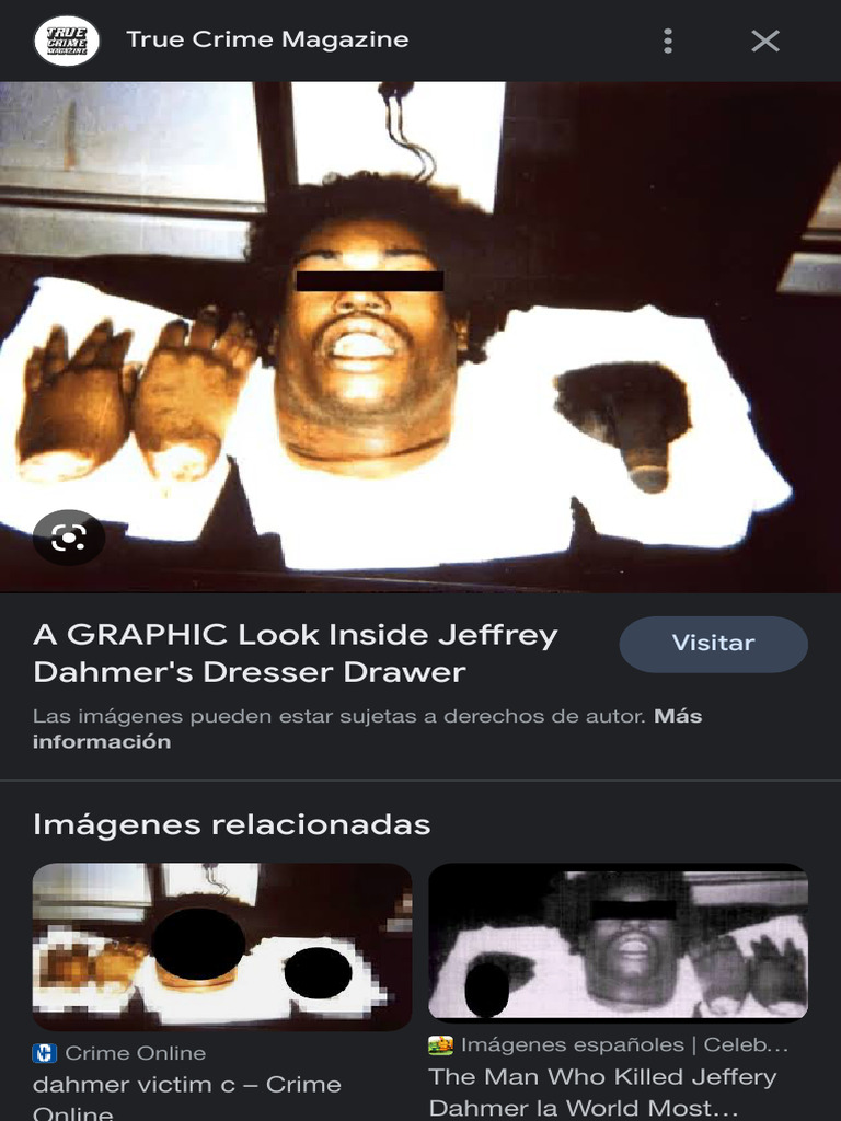 Jeffrey Dahmer Polaroid - Búsqueda de Google | PDF