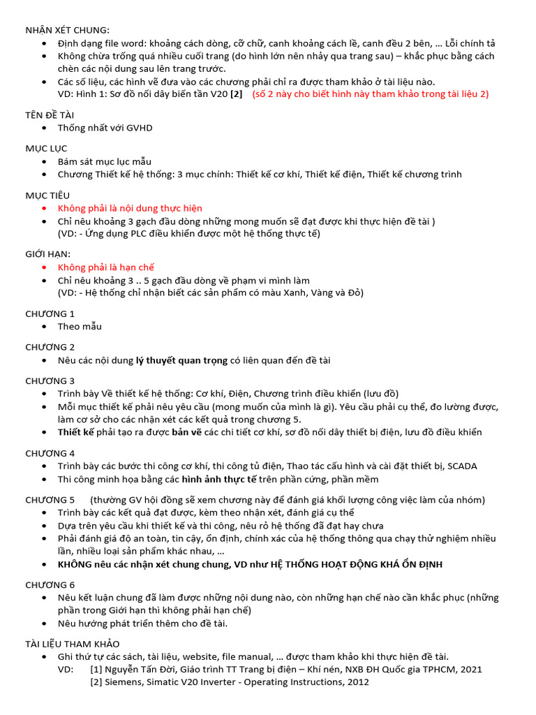 NHANXET BAOCAO DATN | PDF