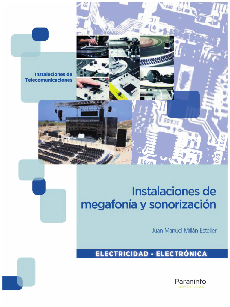 Instalaciones de Megafonía y Sonorización | PDF | Sonido | Frecuencia