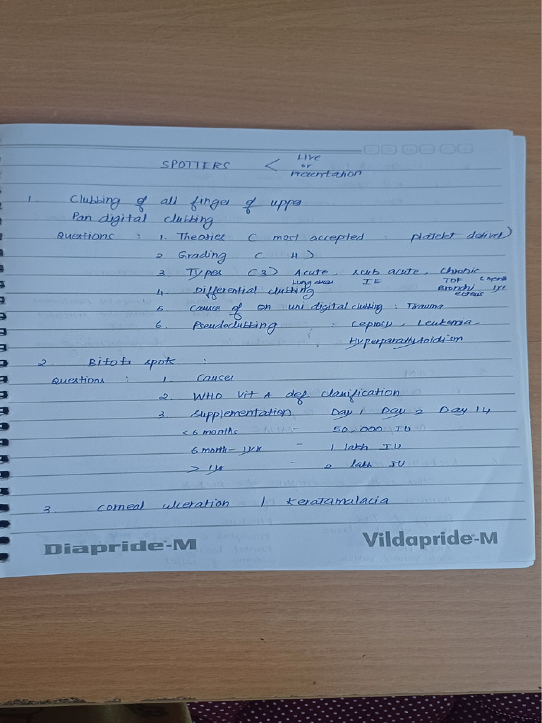 Paed Charts Answers | PDF