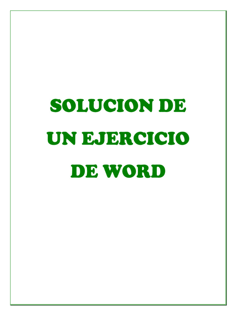 Ejercicio Word | PDF | Hipervínculo | Botón (Computación)