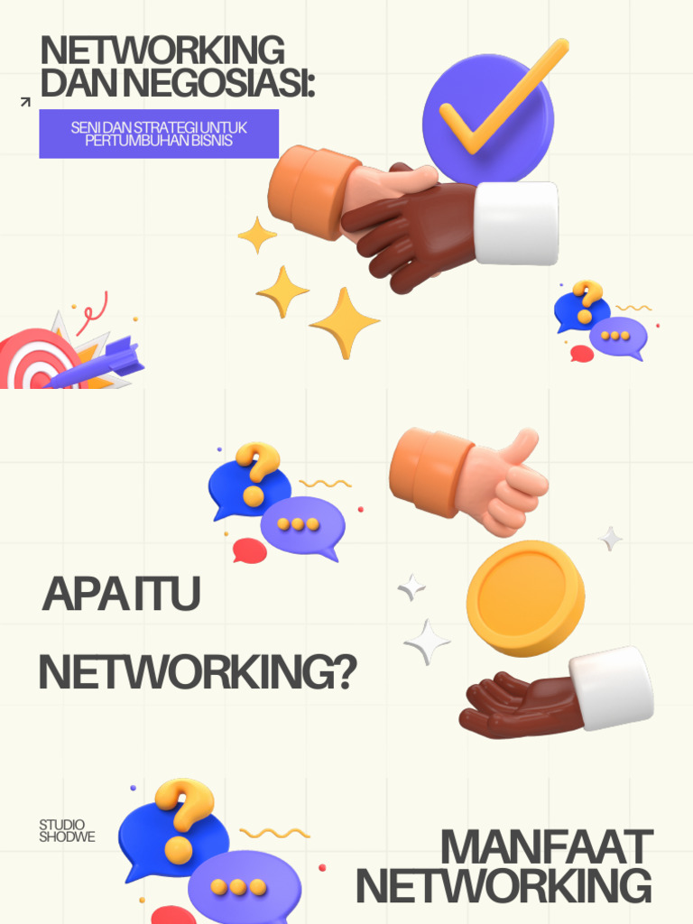 Cream and Purple Modern Negotiation Tips Presentation | PDF