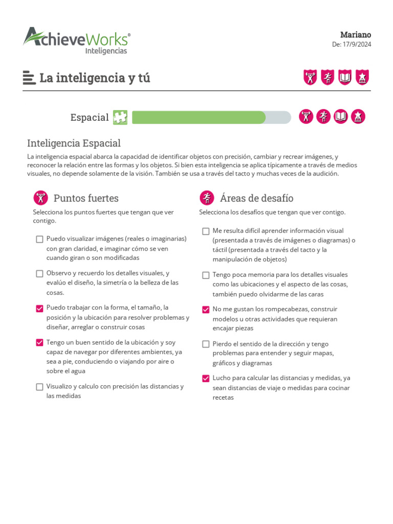AchieveWorks Intelligences | PDF | Inteligencia emocional | Inteligencia