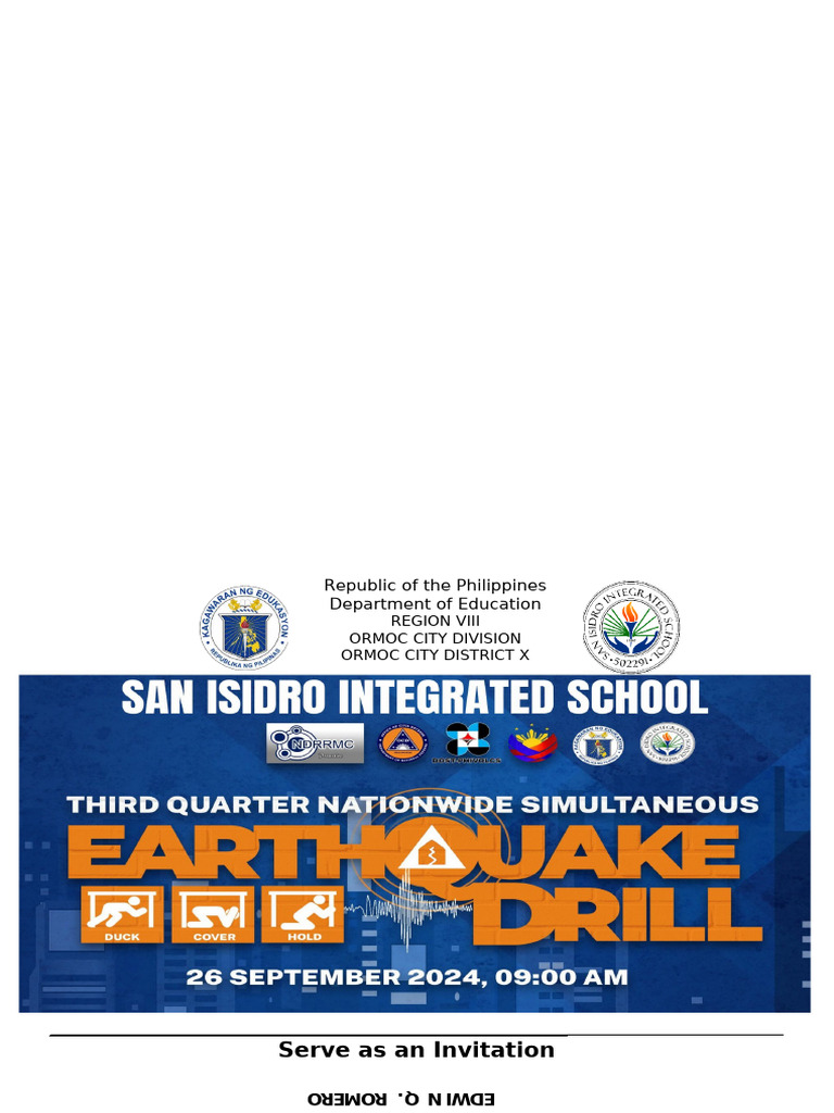 Invitation to Ormoc City Education Program | PDF