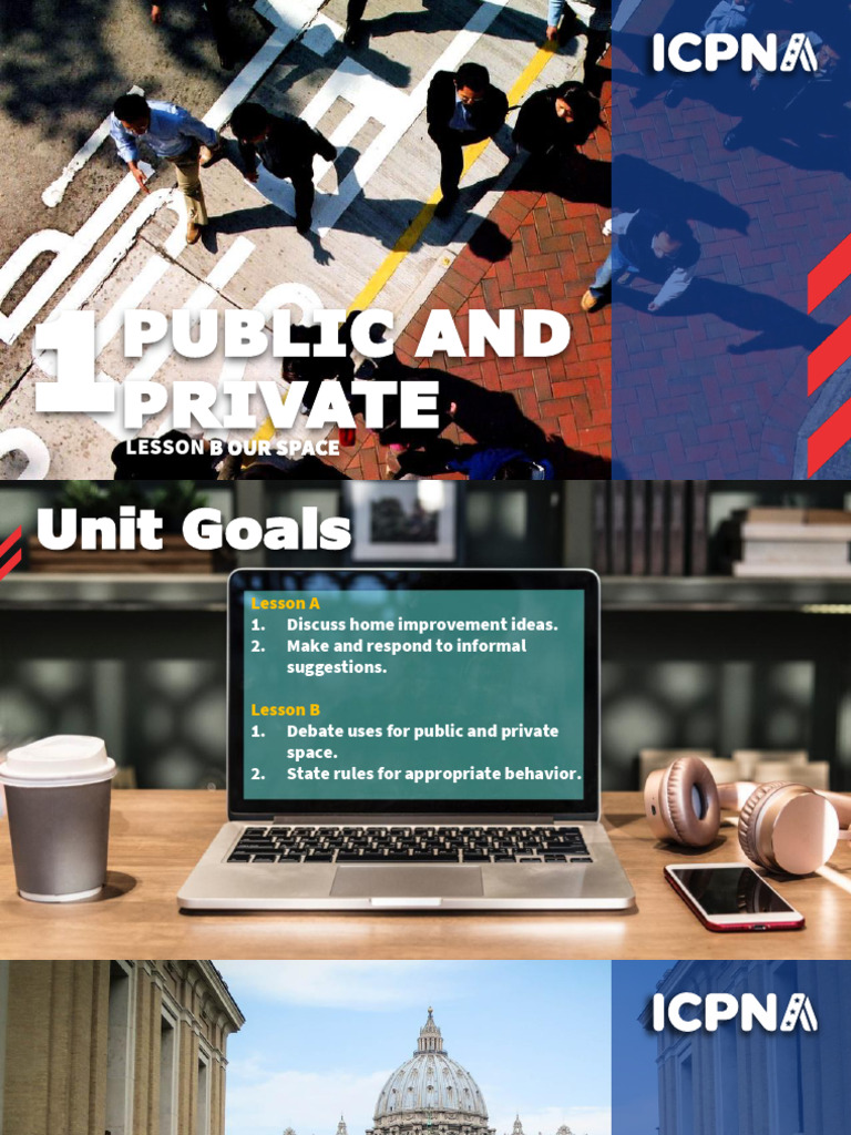 I01 - Unit 01 Public and Private - Lesson B | PDF | Verb | Linguistics