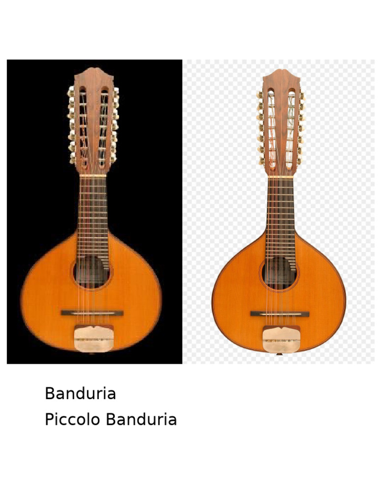 Ang Mga Insttrumento NG Rondalla | PDF