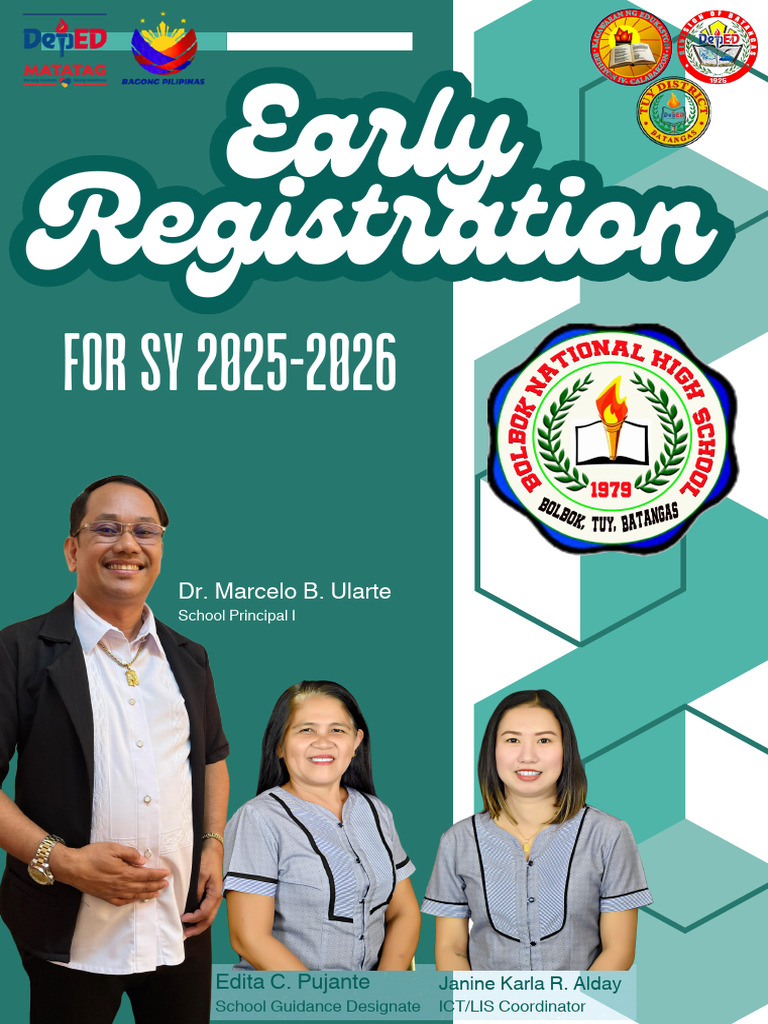 Early Registration for 2025-2026 | PDF