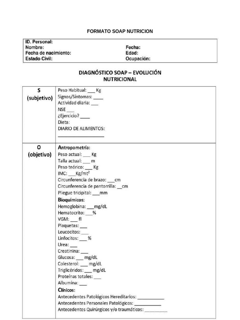 Formato Soap Pdf