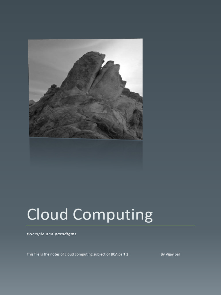Cloud Computing | PDF | Cloud Computing | Software As A Service