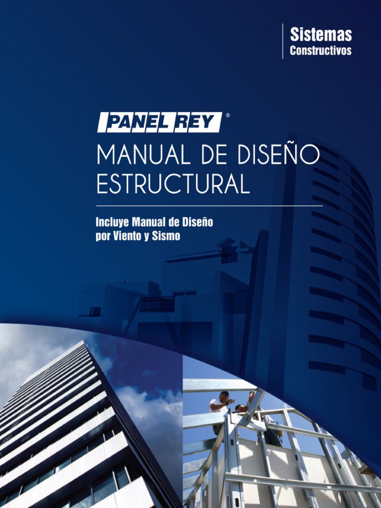 Manual de Diseño Panel Rey v12 paths OCR | PDF | Tornillo | Fundación ...