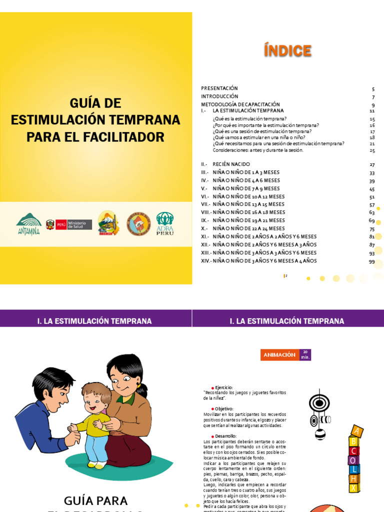 Estimulación Temprana | PDF | Aprendizaje