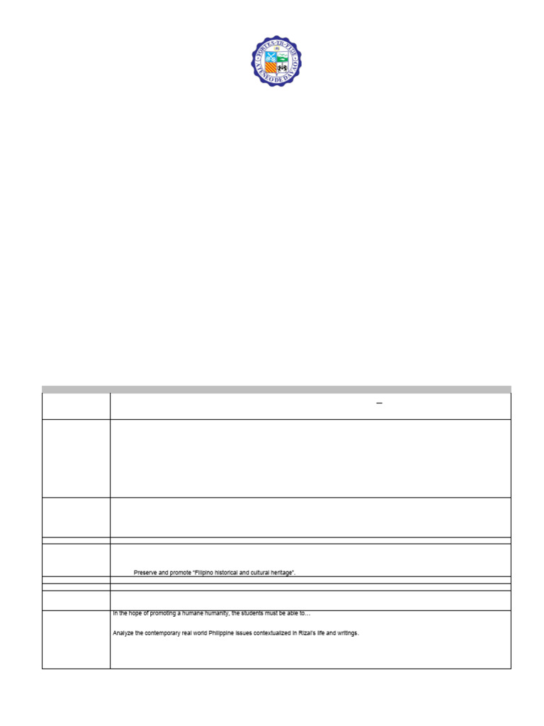 GE 1213 - Rizal - Degamo, MFSD | PDF | Mindanao | Philippines