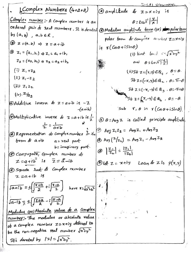 Formulas 2a | PDF | Mathematical Notation | Algebra