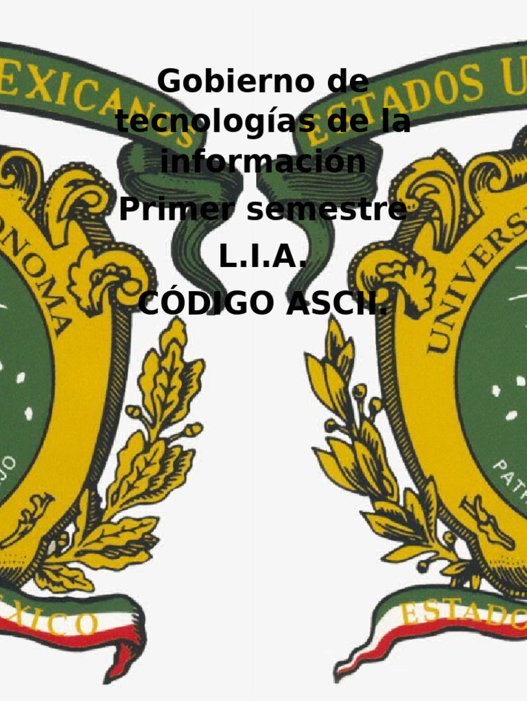 Guía del Código ASCII para TI | PDF