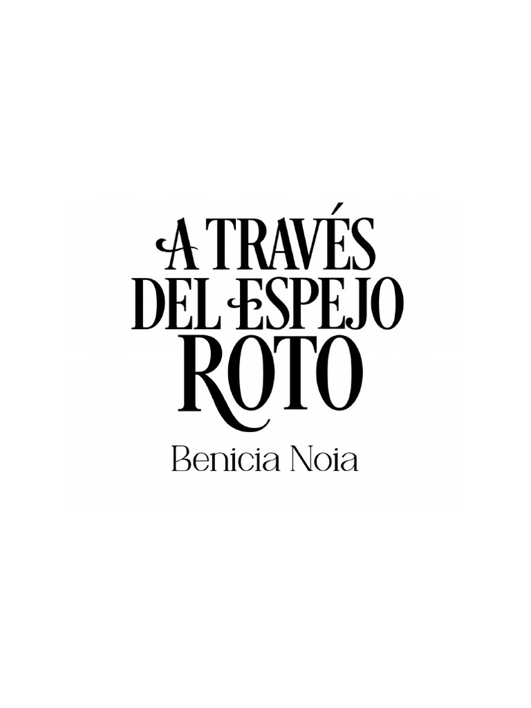 A TRAVÉS DEL ESPEJO ROTO - Ebook | PDF | Amor