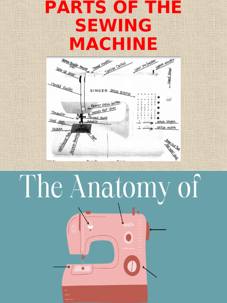 Tle - Partes of Sewing Machine | PDF