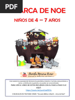 Actividades El Arca de Noe | PDF | Arca de Noé | Noé