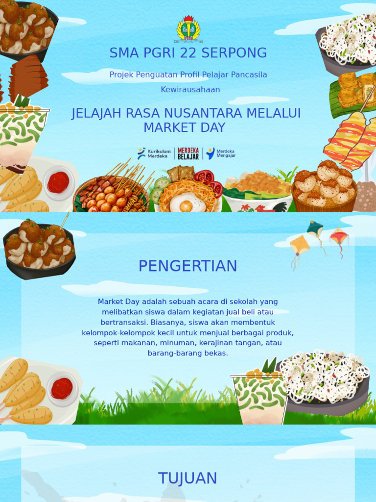 Makanan Nusantara di Market Day | PDF