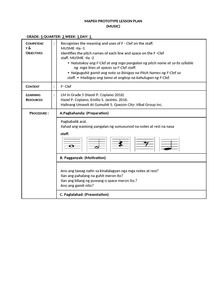 Grade5 - Music - Q2-Weeks 1 and 2 - Final | PDF