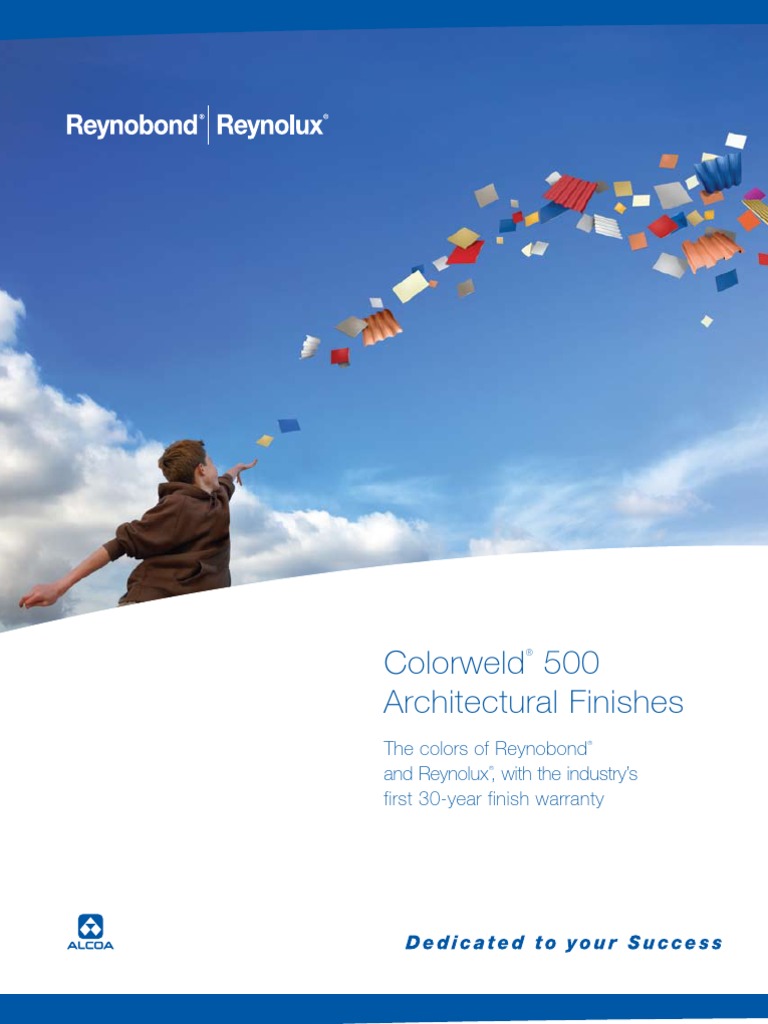 CW500 Reynobond Reynolux Color Chart | PDF | Materials | Chemistry