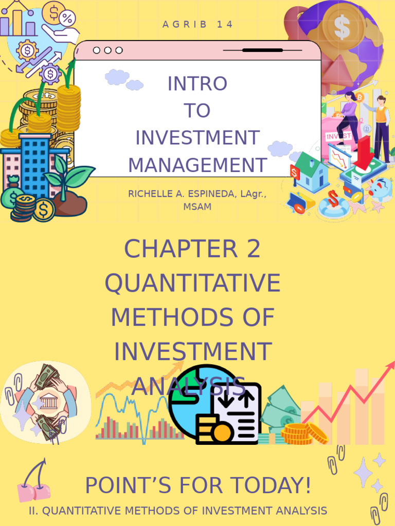 Quantitative Investment Analysis Methods | PDF | Financial Risk | Investing