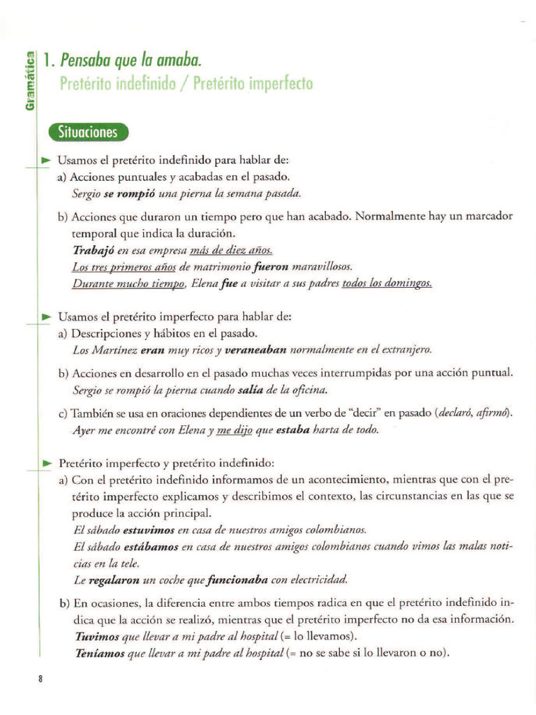 Repaso Pasados B1 | PDF