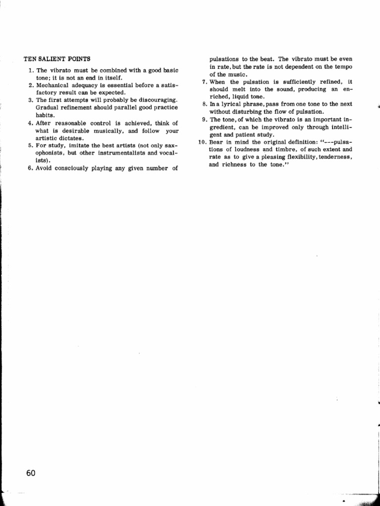 10 Salient Points Vib | PDF