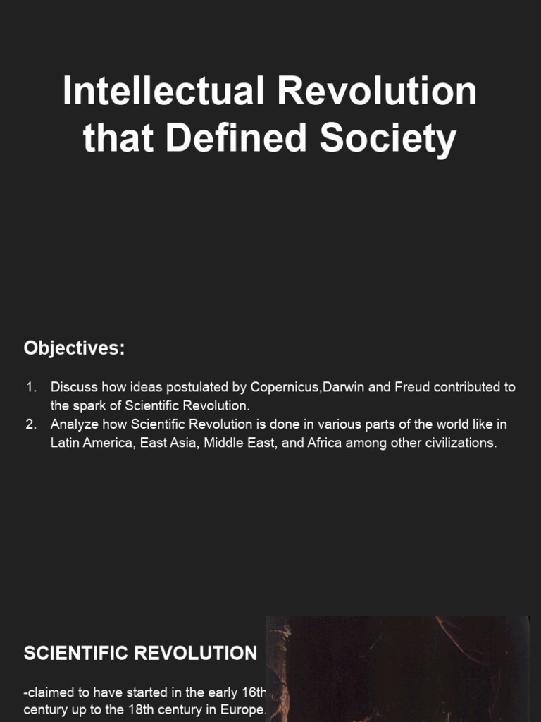 Intellectual Revolution That Defined Society | PDF | Darwinism ...