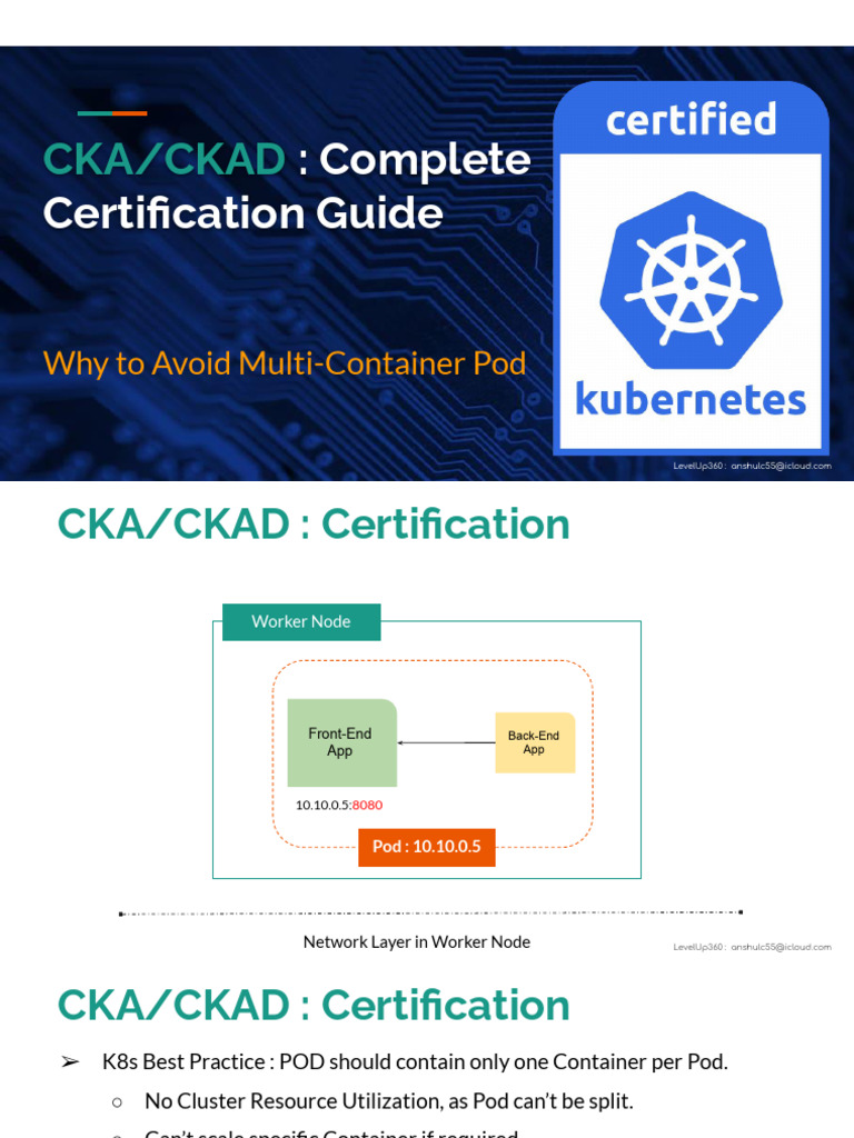 Why Avoid Multi-Container Pods | PDF