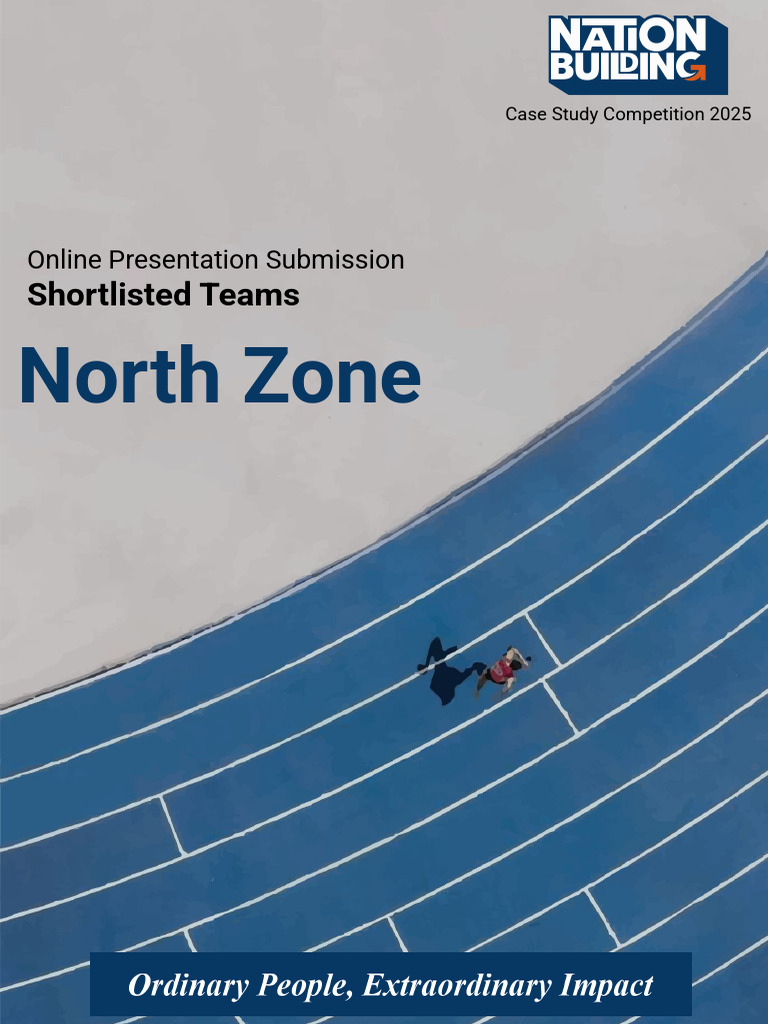 North Zone Case Study Competition 2025 | PDF