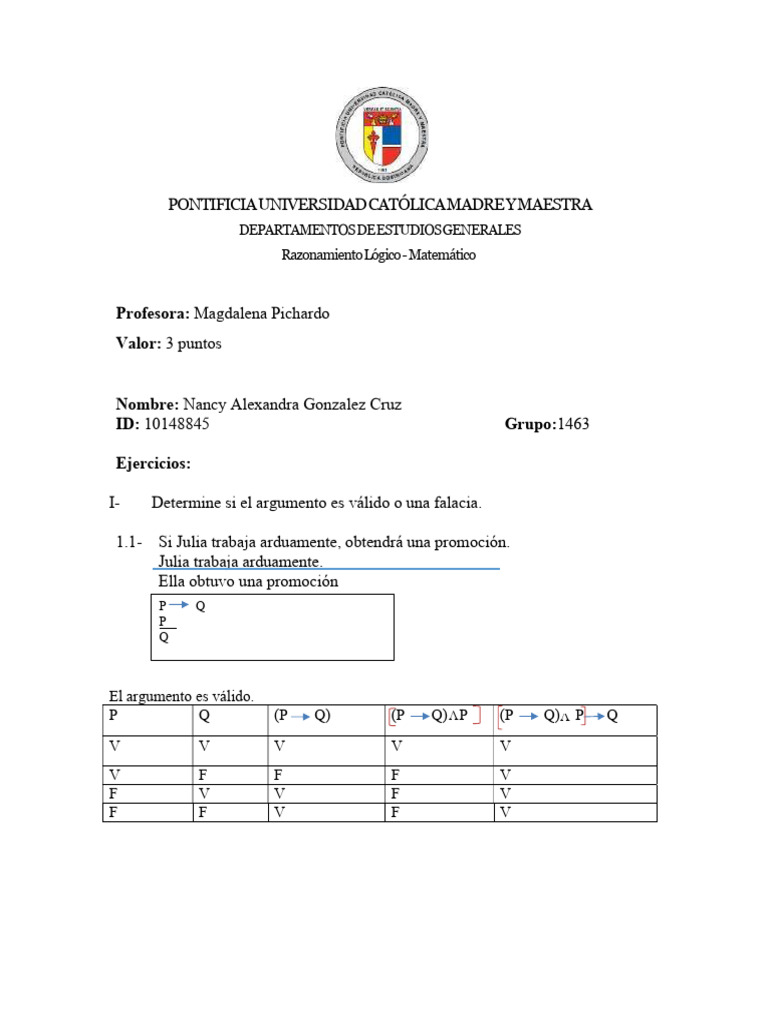 Practica de Las Semanas 5 y 6 (Resultados) | PDF