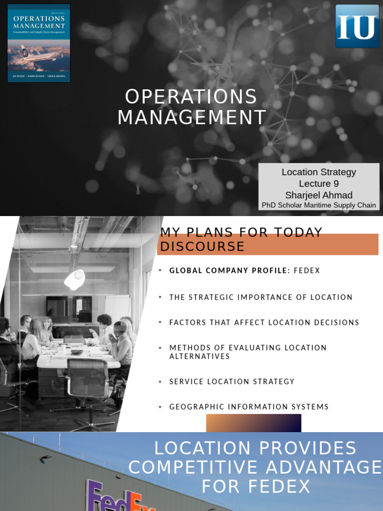 Location Strategy in Operations Management | PDF | Labour Economics ...