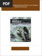 Solution Manual Fundamentals of Physics 12th Edition by Halliday and Resnick | PDF | Density ...