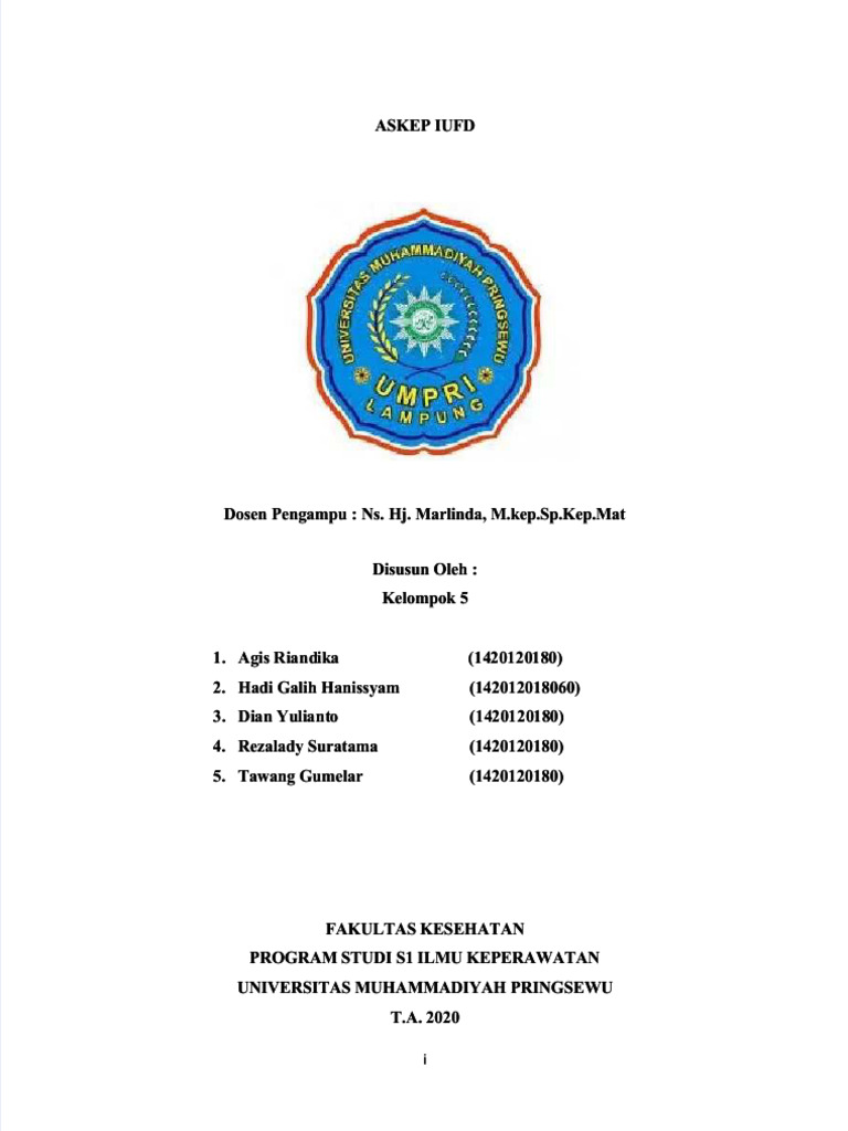PDF Askep Iufd Compress | PDF