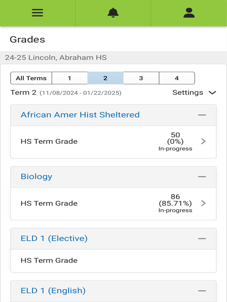 Grades Infinite Campus | PDF