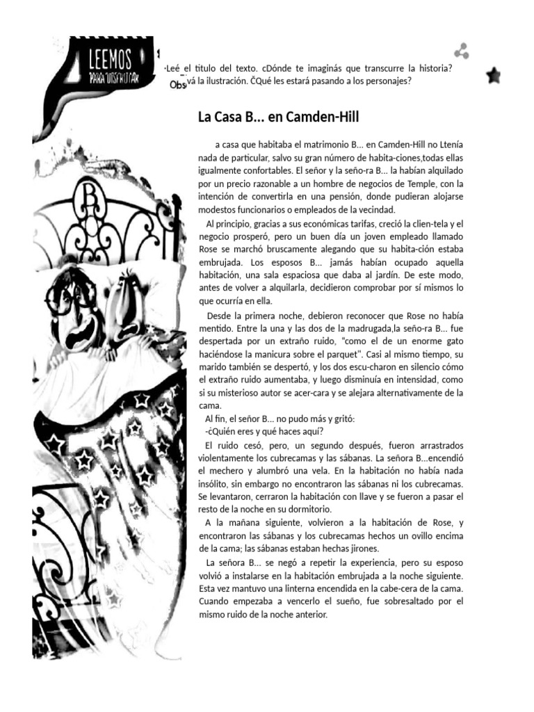 La Casa Embrujada de Camden-Hill | PDF