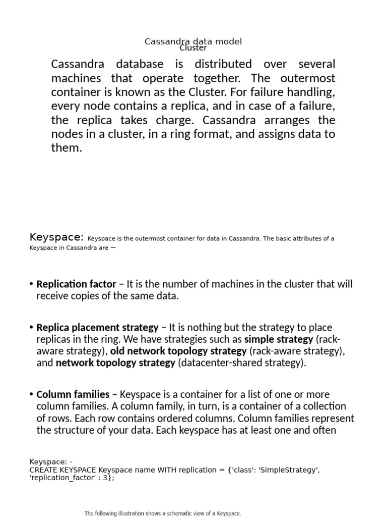 Cassandra Data Model Pdf Apache Hadoop Computing 