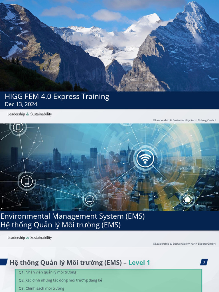 2-241213 - Higg FEM 4.0 Express - EMS Level 1 | PDF