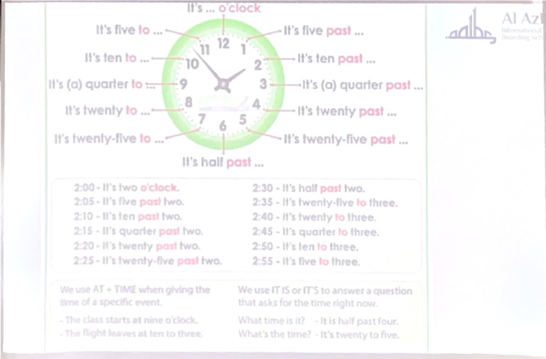 Jam English | PDF