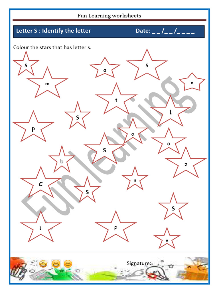 Letter Sound S, A, T | PDF