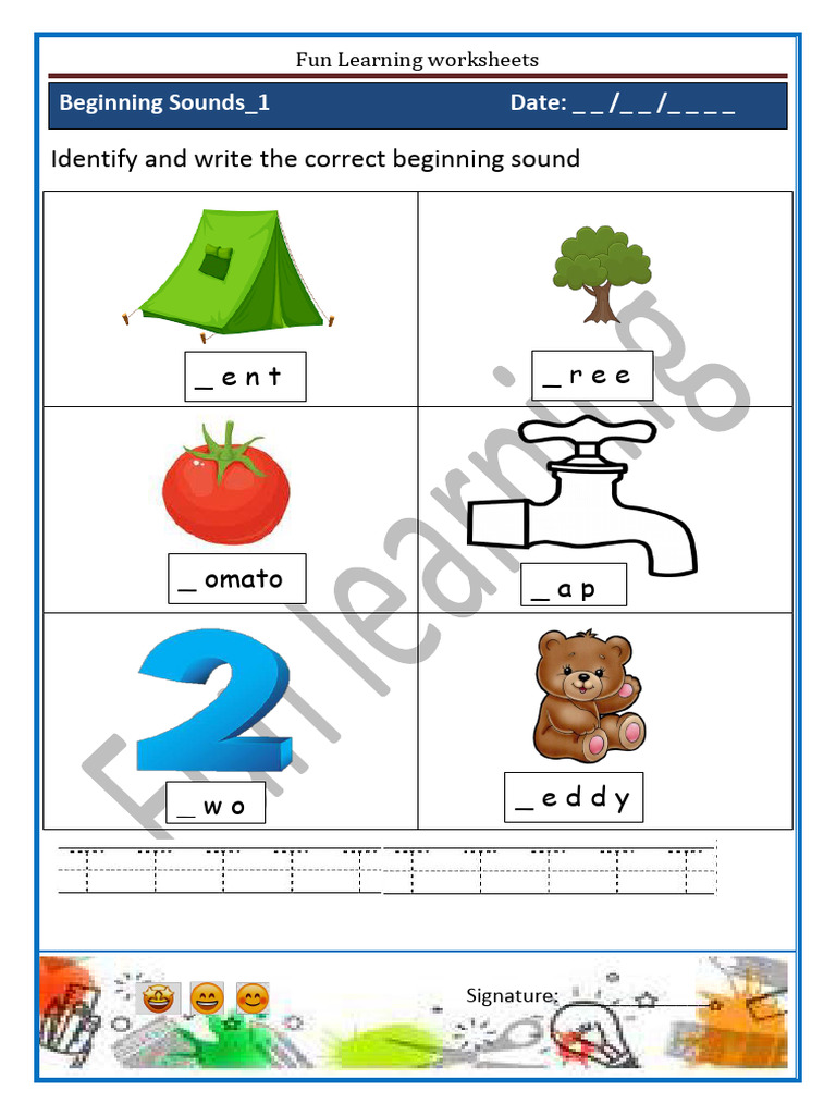 Letter T - Beginning Sound | PDF