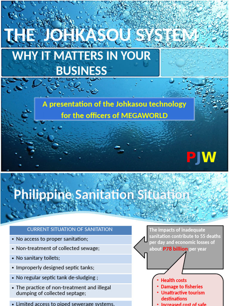 Why Johkasou Ver.3312014 | PDF | Sewage Treatment | Sewage