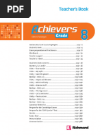 Achievers 7 | PDF