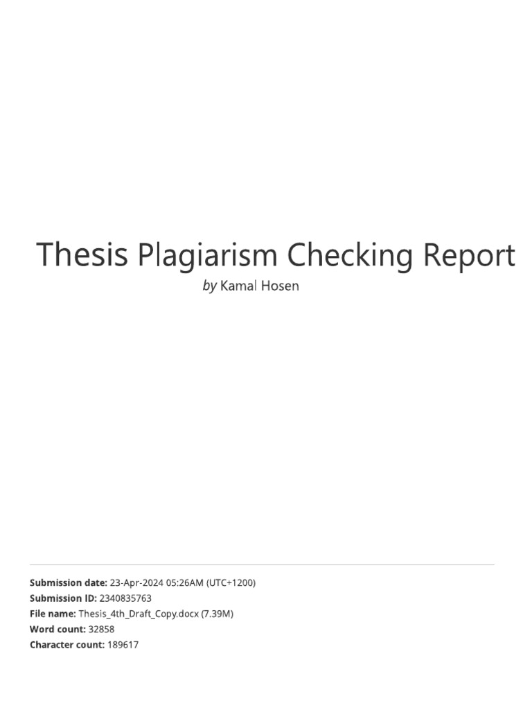 Receipt - Thesis 4th Draft | PDF