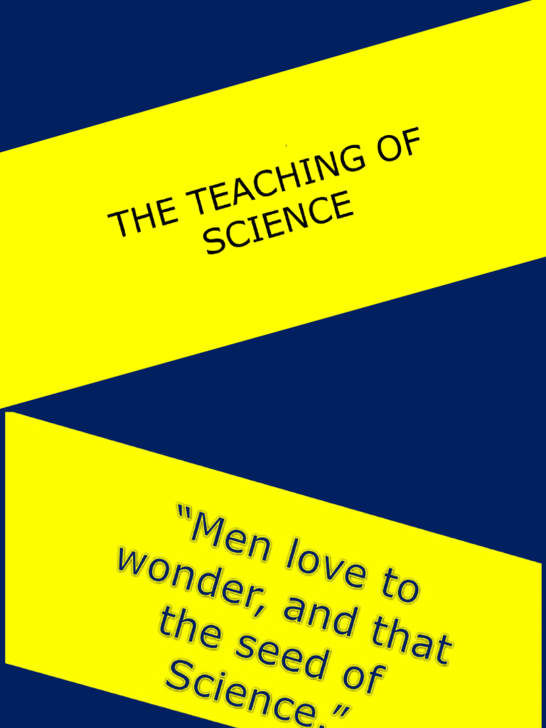 Introduction+to+Science+Teaching | PDF | Science | Learning