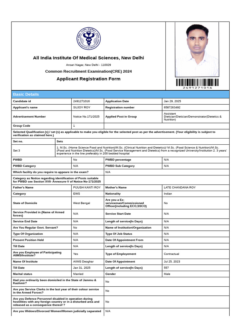 Summery Slip (2) | PDF | Dietitian | Nutrition